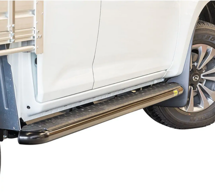 TJM SIDE STEPS MODULAR STEEL BLACK 63MM- ISUZU DMAX 2021 ON | Lazada