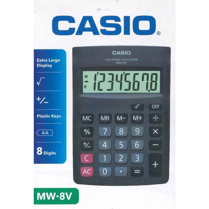 CASIO MW-8V CALCULATOR | Lazada