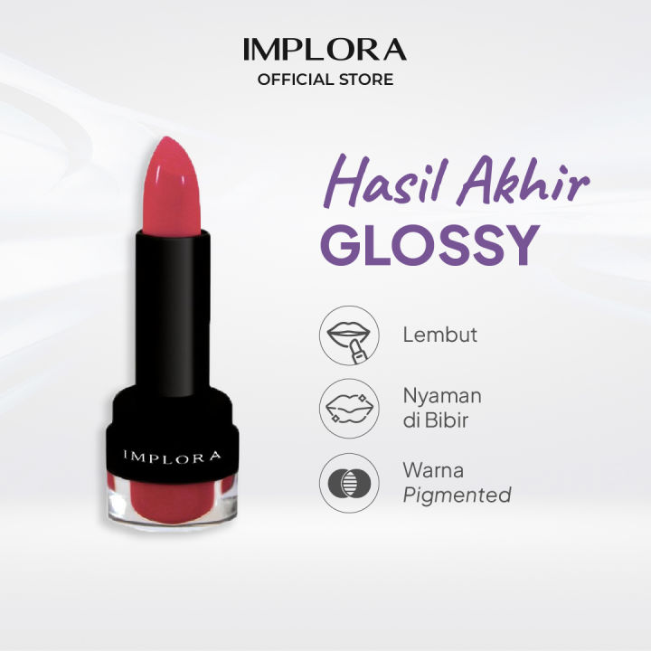 Implora Lipstick Hitam 2211 | Lazada Indonesia