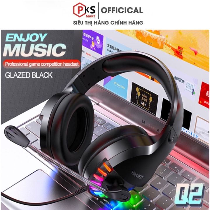 Tai Nghe Chụp Tai Gaming YINOIAO Q2 Có Dây Chống Ồn Sử Dụng Cho Điện ... Tai Nghe Chụp Tai Gaming YINOIAO Q2 Có Dây Chống Ồn Sử Dụng Cho Điện ...