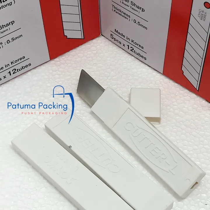 Isi Cutter Besar Merk Joyko L-150 Ketebalan 0.5mm Isi 5 Pcs | Lazada ...