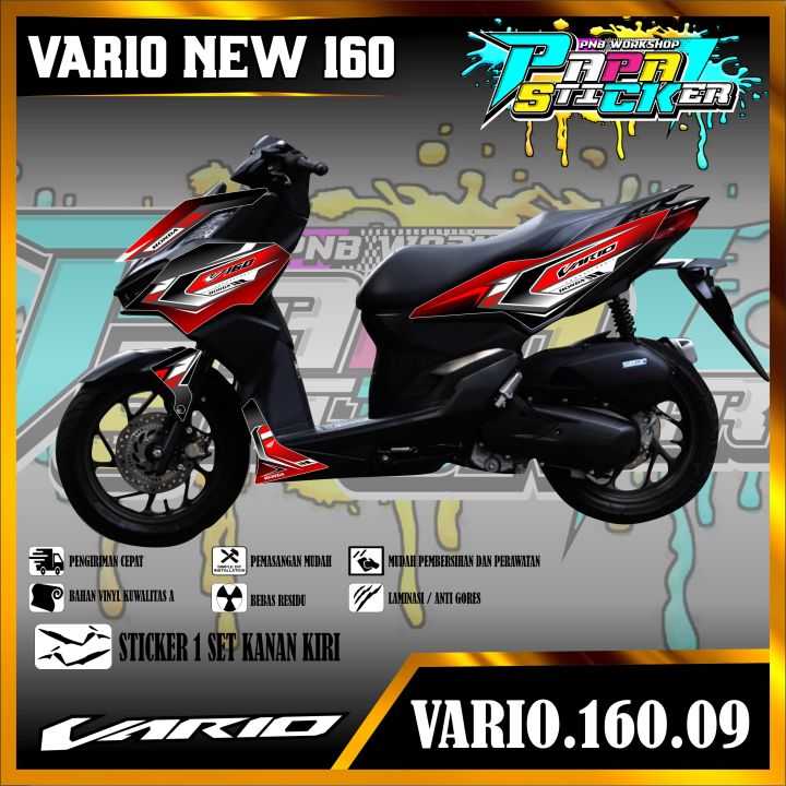 Sticker Striping Decal NEW VARIO 160, sticker list variasi NEW VARIO ...
