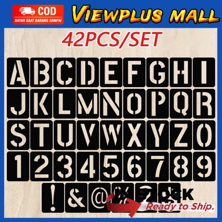 Cetakan Huruf Angka Stensil T-Shirt Plastik Molding Mold Pylox Cat ...