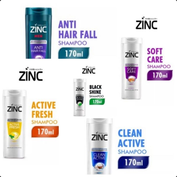 Zinc Shampo 170 ml ( botol) | Lazada Indonesia