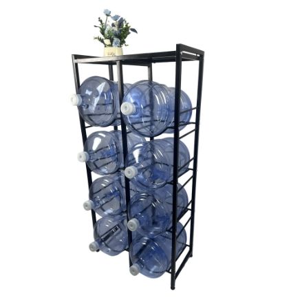 （COD）Space Saving Water Gallon Racks Storage rack / Double Tiers Water ...