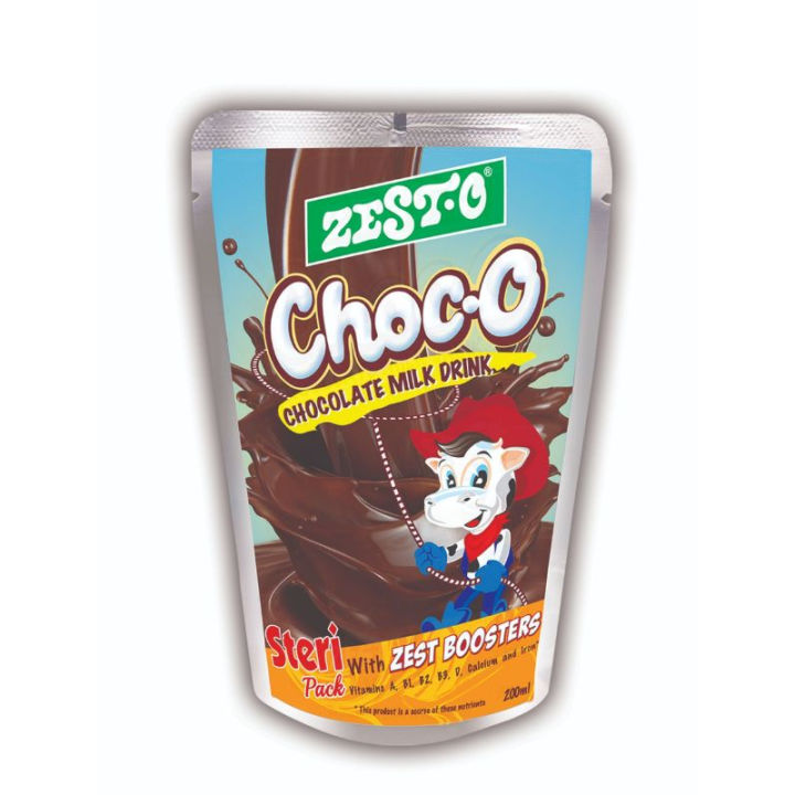 Zesto Choc-O Chocolate Milk Drink 200ml | Lazada PH