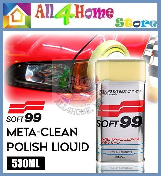 Soft 99 / Soft99 Meta-Clean Meta Clean Liquid Wax 530ml | Lazada