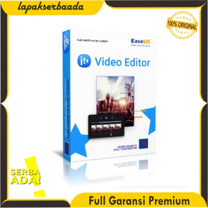 EaseUS Video Editor New Aplikasi Edit Video Windows Lengkap | Lazada ...