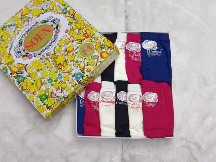 12pcs Original SOEN w/Box for BBC Adult Panty Size: S,M,L,XL,XXL ...