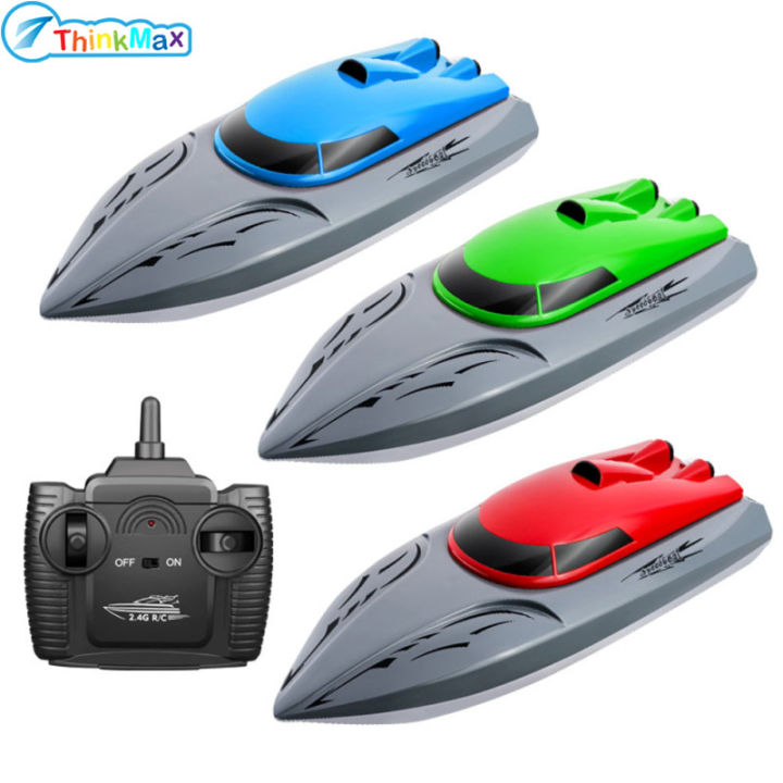 2.4g Remote Control High-speed Boat Rechargeable Long Battery Life ...