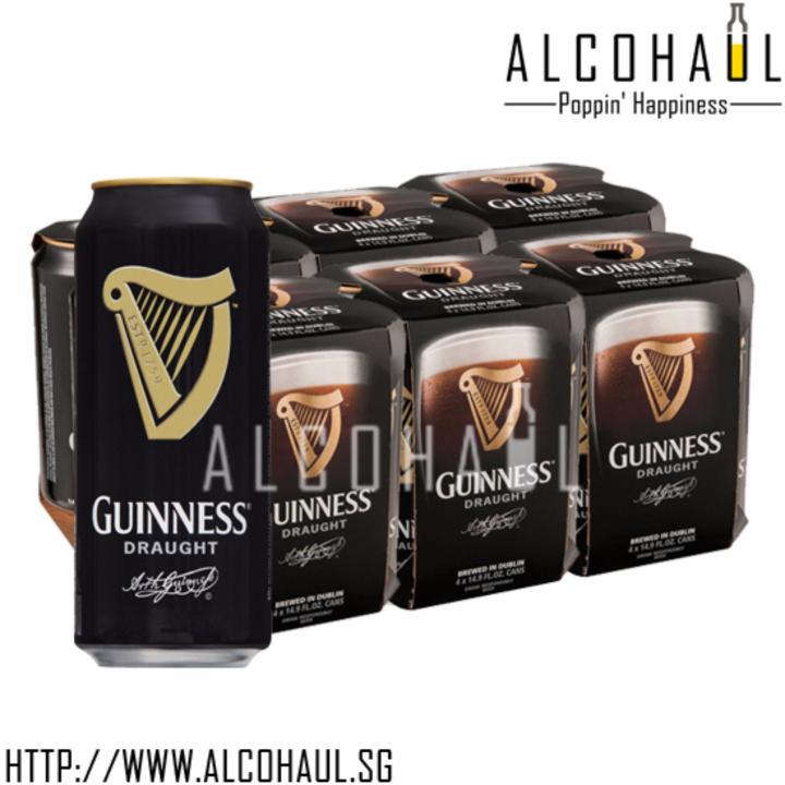 Guinness Draught Beer - Case 24 x 440ml | Lazada Singapore