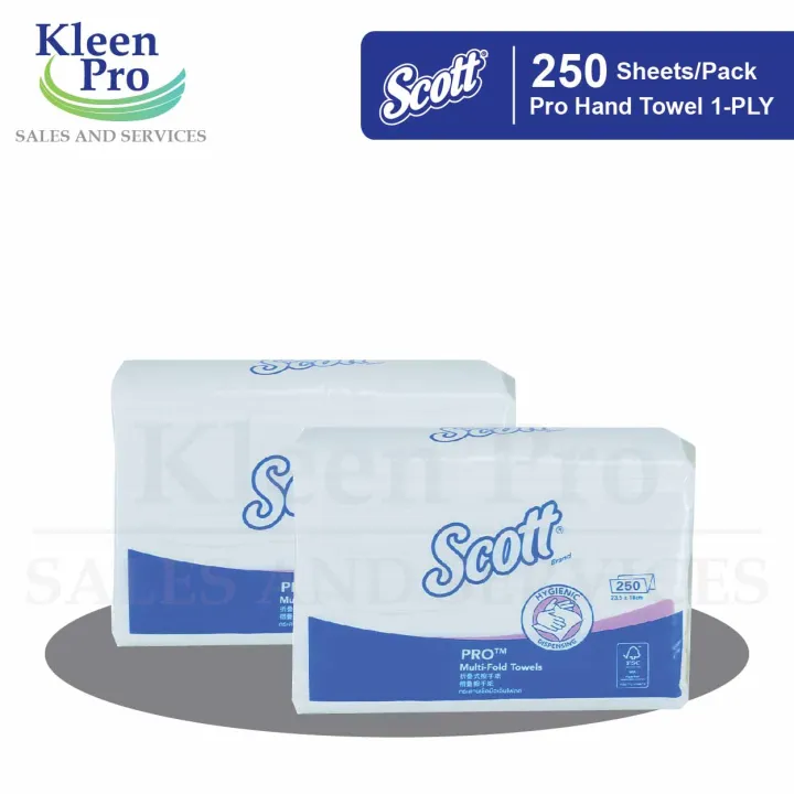 26165 SCOTT® Pro™ Multi Fold Towel ( 16 packs x 250 pieces ) | Lazada