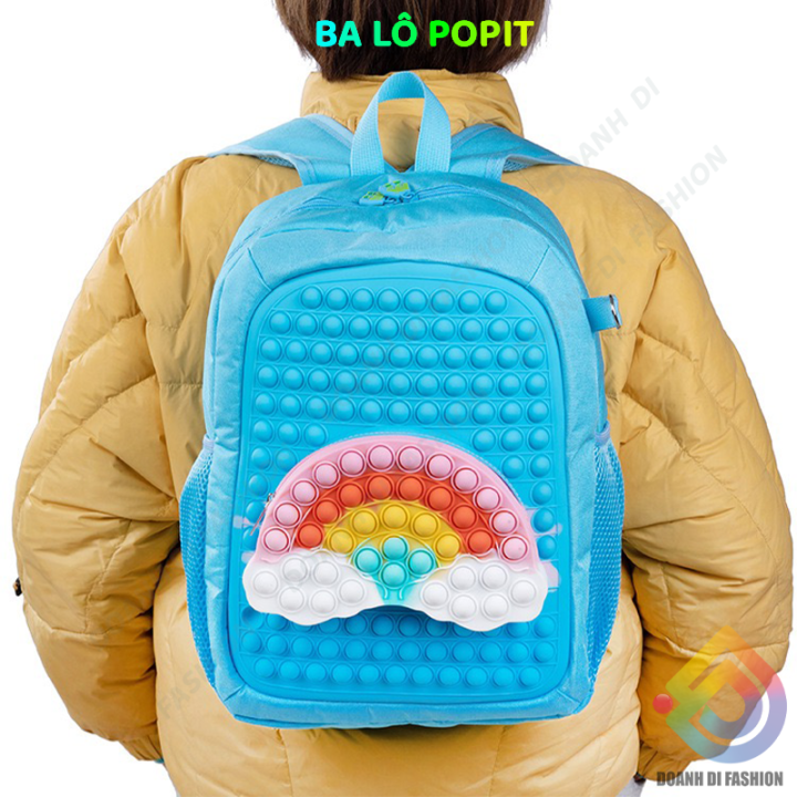 Ba Lô Popit Cho Bé Đi Học. Ba Lo Học Sinh, Cặp Mẫu Giáo. BaLo Trẽ Em có ...