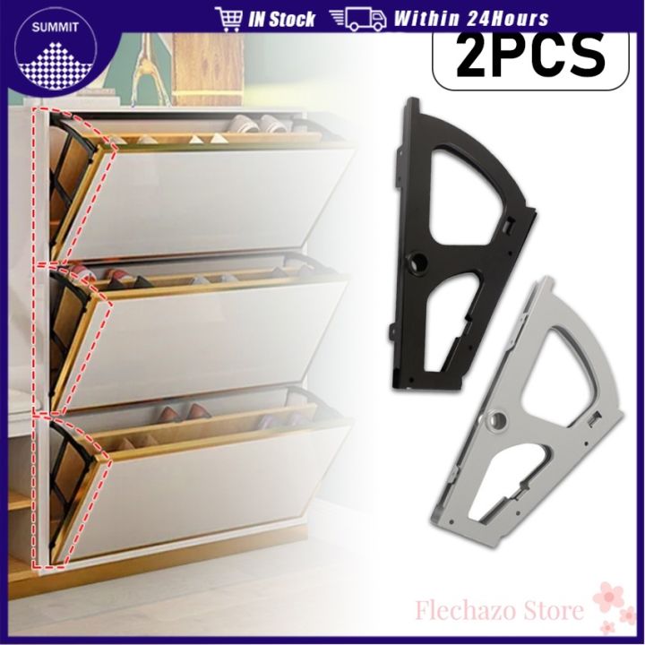 2 Pcs/set of Shoe Racks Flip Frame Pull Down Plate Frame Shoe Cabinet ...