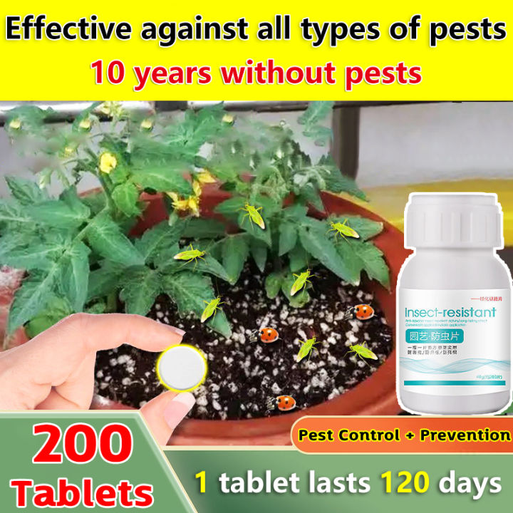 Pesticide for plants 200 Tablets Fungicide for plants Insecticides ...
