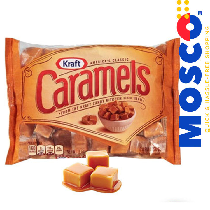 Kraft Caramels Squares Candy Cubes, Individually Wrapped 312g | Lazada PH