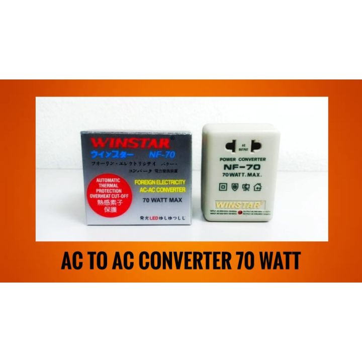 [READY STOCK]STEP UP AND DOWN TRANSFORMER AC TO AC VOLTAGE CONVERTER ...
