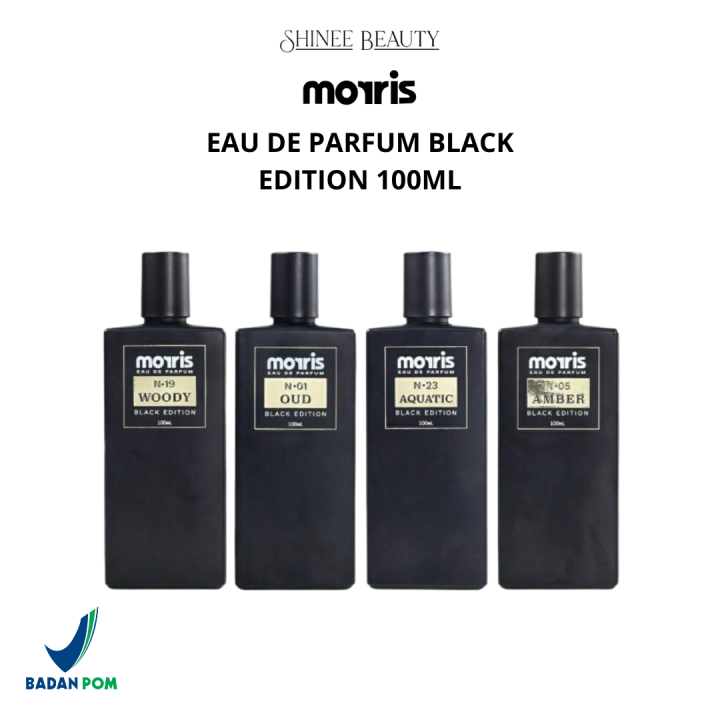 Morris Eau De Parfum Black Edition 100mL - Parfum Pria | Lazada Indonesia