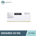 Sedares 25 Mg 10 Tablet - Membantu Meringankan Gangguan Sulit Tidur ...