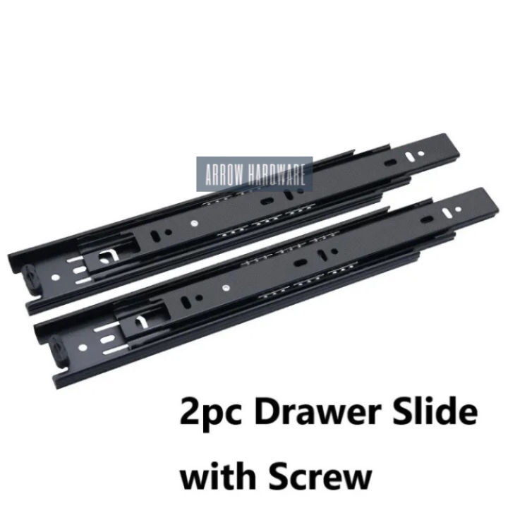 High Quality 1 Pair Drawer Slide 2 PCS Drawer Guide Full Extension ...