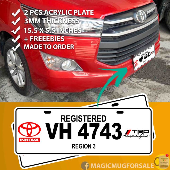 DESIGN 14 - TOYOTA LOGO INNOVA CONDUCTION NUMBER TRD RACING DEVELOPMENT ...