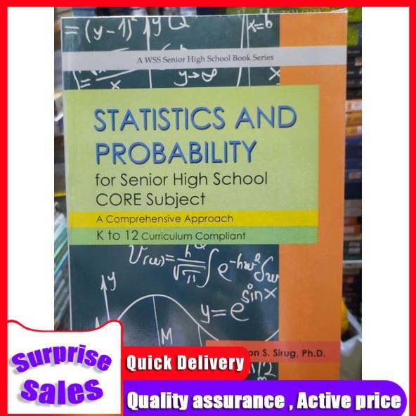 HOT SELL Statistics and Probability for Senior High School Core Subject by Sirug | Lazada PH
