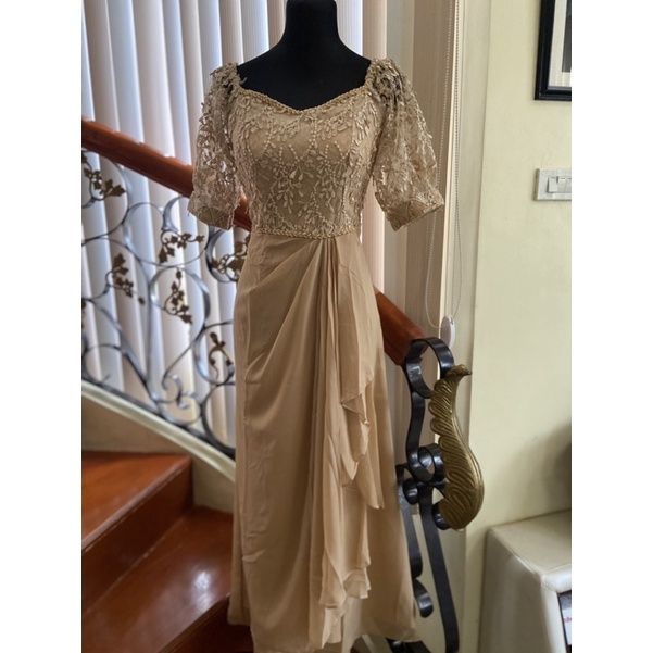 Mother of the Bride Dress/ Principal Sponsor Gown/ Secondary Sponsor ...