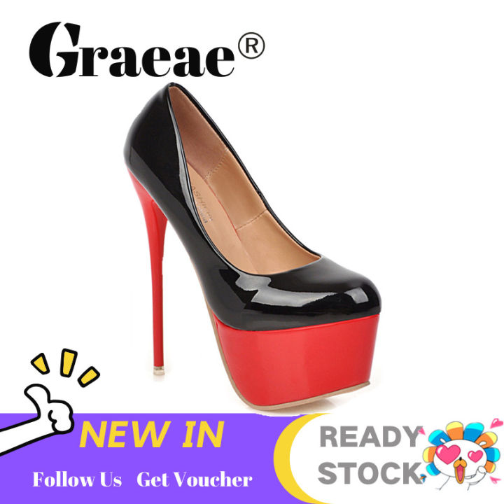 GRAEAE 2023 แฟชั่นใหม่อัลตร้าส้นสูงรอบกริชรองเท้าผู้หญิง,ฤดูใบไม้ร่วง ...