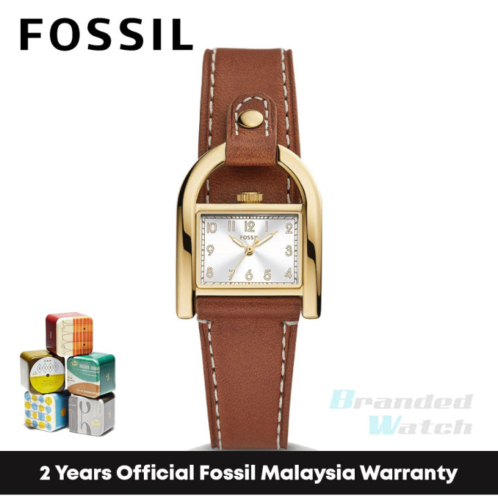 [Official Warranty] Fossil ES5264 Women's Harwell Three-Hand Medium ...