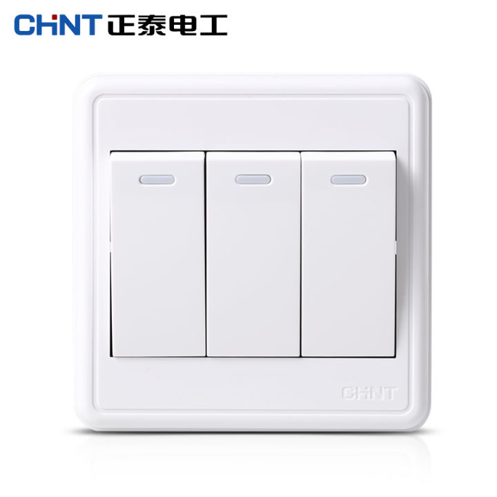 Chint NEW1C surface mounted switch socket triple triple triple billing ...