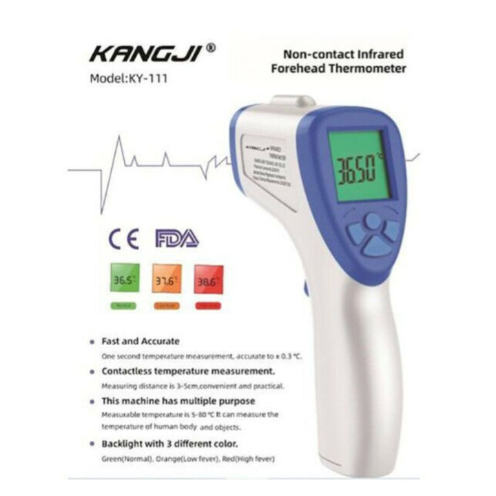 ORIGINAL KANGJI Termometer Digital Suhu Badan Tubuh Thermometer ...