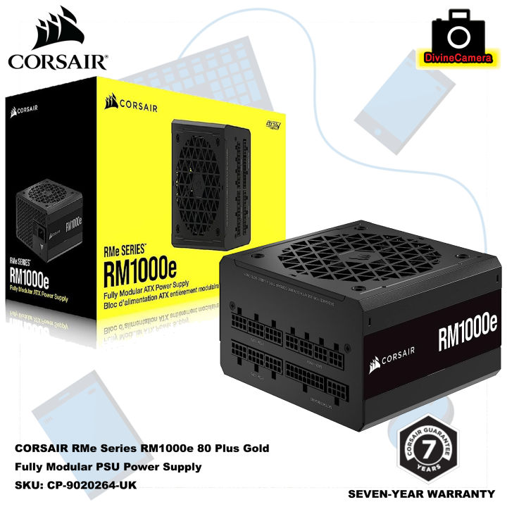 CORSAIR RMe Series RM1000e 80 Plus Gold Fully Modular PSU Power Supply ...