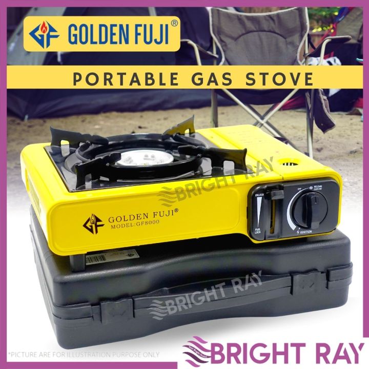 GOLDEN FUJI Portable Mini Gas Stove GF-8000 for SteamBoat Sukiyaki ...