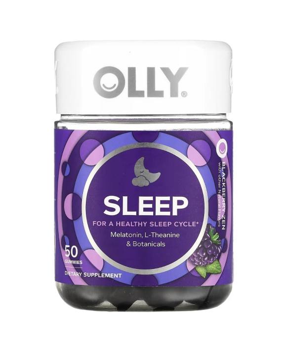 OLLY Sleep Gummy Supplements with Melatonin, For Healthy Sleep Cycle ...