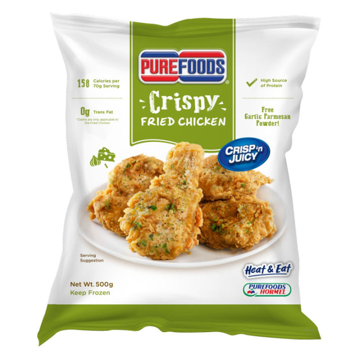 Purefoods Crispy Chicken Garlic Parmesan 500g | Lazada PH