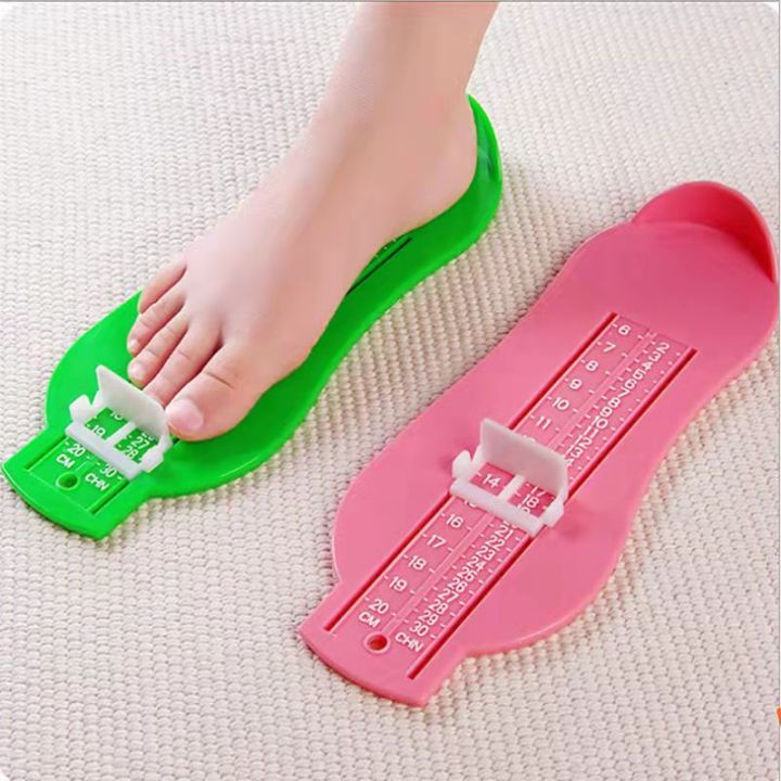 kids Baby Foot Shoe Size Measure Tool Infant Device Ruler Kit boy girl ...