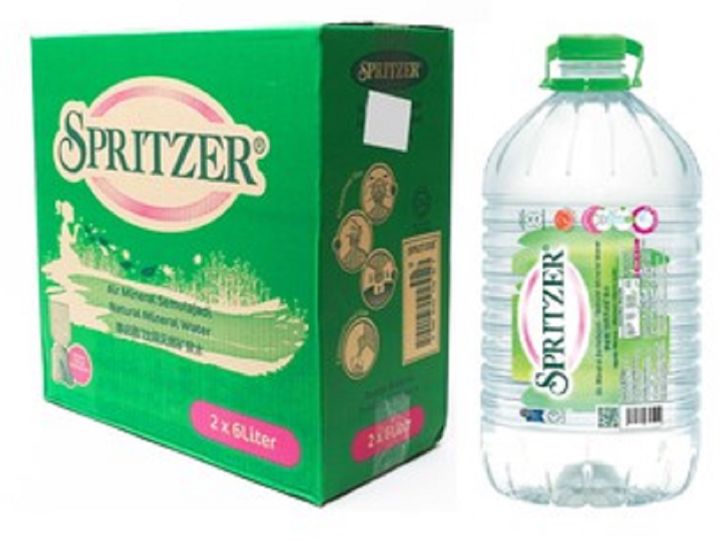 6.0L x 2 Spritzer Natural Mineral Water | Lazada