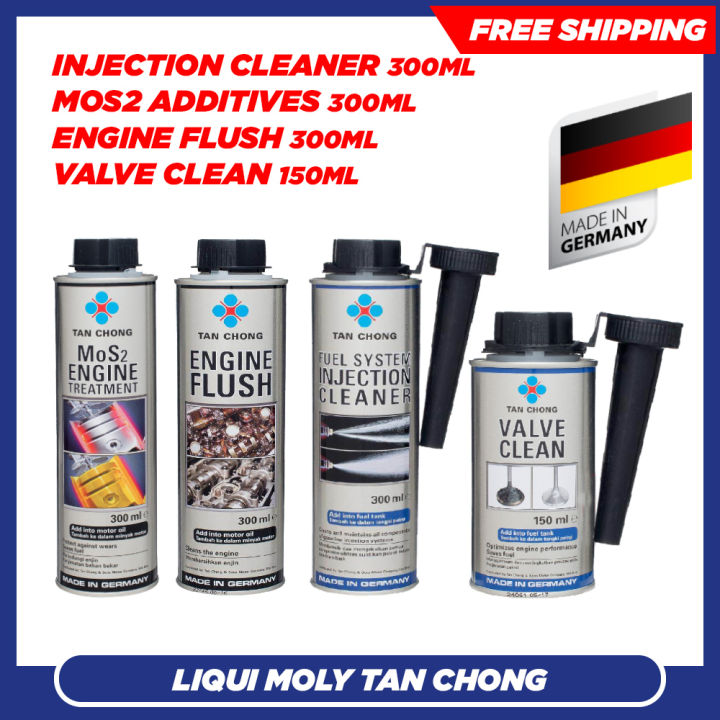 (MADE IN GERMANY) TAN CHONG LIQUI MOLY Fuel Injection Cleaner / Engine Flush / Mos2 Engine ...