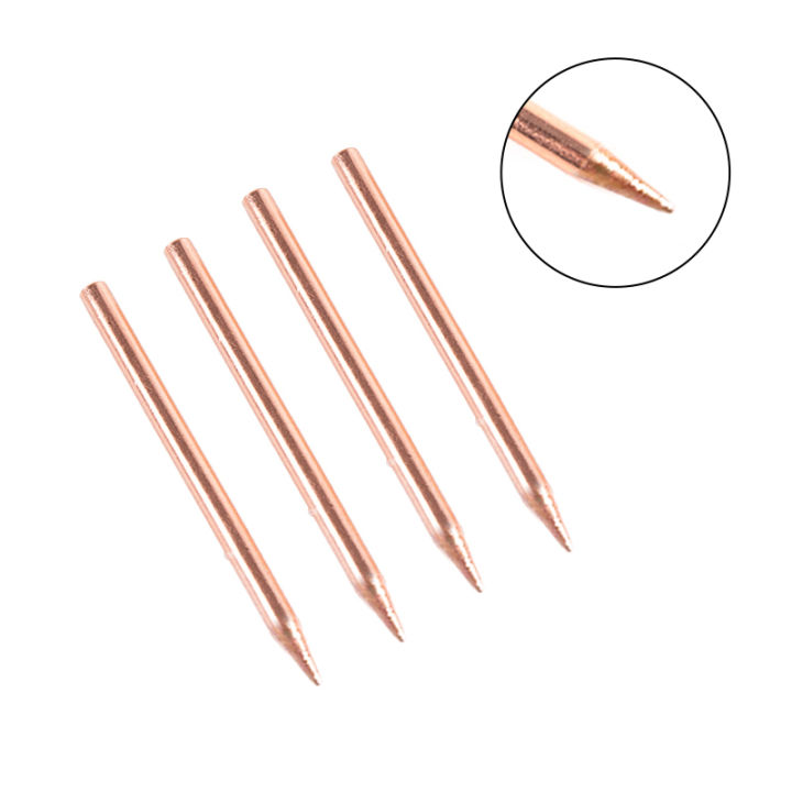 2Pcs 18650 Lithium Battery Spot Welder Electrode Tip for High Detailed ...