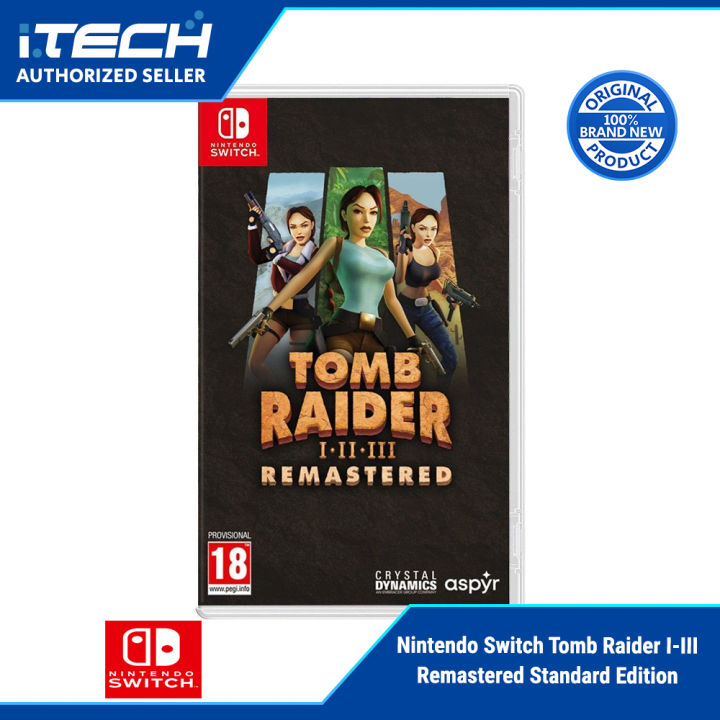Nintendo Switch Tomb Raider I-III Remastered Standard Edition | EU ...