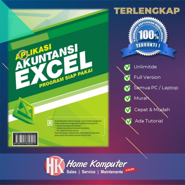 Aplikasi Akuntansi Excel [Full Version] | Lazada Indonesia