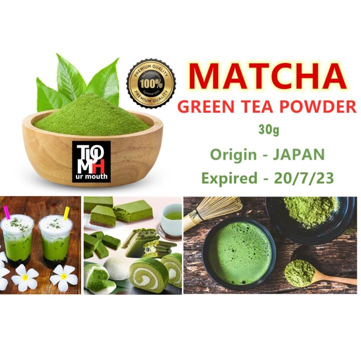 Matcha Green Tea 抹茶/绿茶粉 Serbuk matcha / Teh Hijau | Lazada