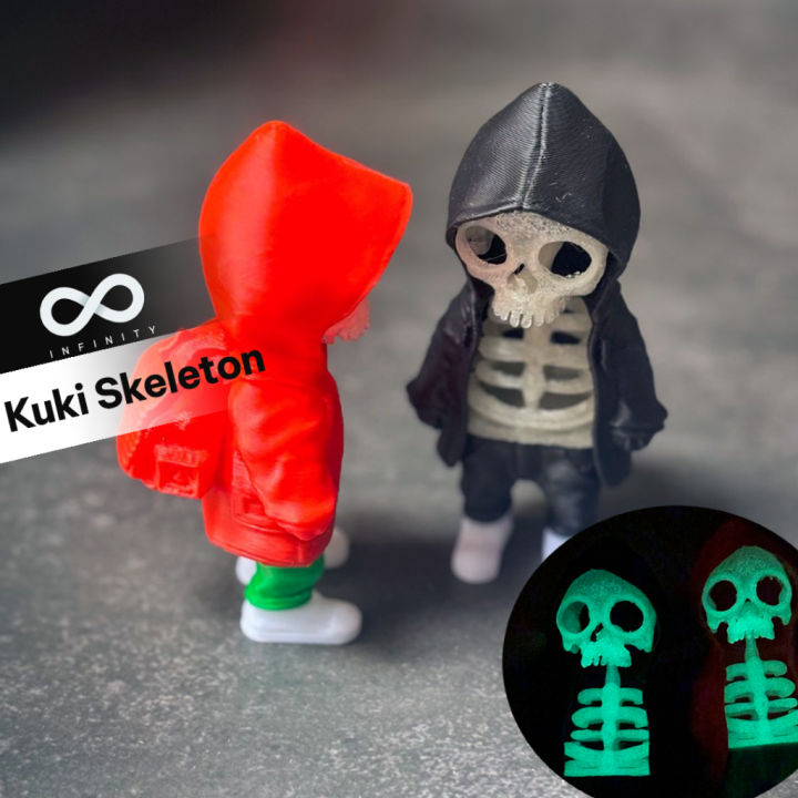 Mô Hình Figure Kuki Skeleton - Bộ Xương Phát Sáng Dạ Quang Siêu Cool ...