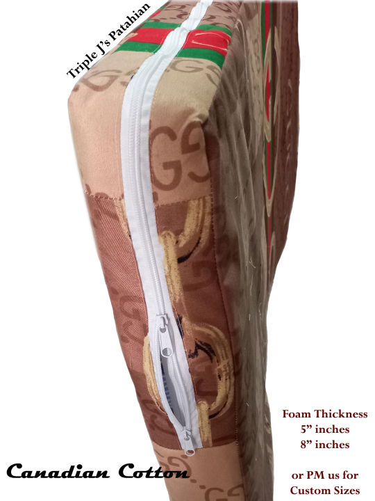 5, 8, 10 Inches Thick Foam Cover with Long Zipper C-Shape | CANADIAN ...