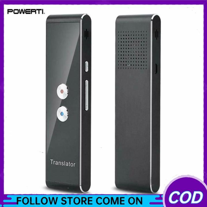 Local delivery Portable Smart Real Time Translator Multi Language Voice ...