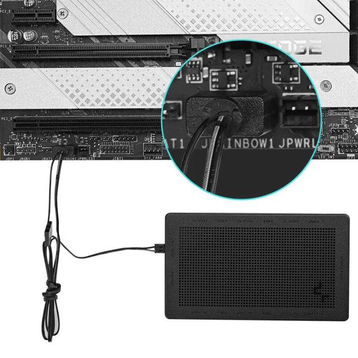 DeepCool 5V 3pin ARGB Fan Magnetic Attraction Hub Small 2 in 1 PWM ...