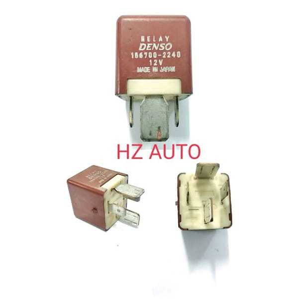 100% ORIGINAL DENSO RELAY 4PIN 12V 156700-2240 MADE IN JAPAN | Lazada