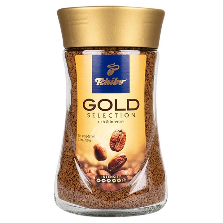TCHIBO Gold Selection Instant Coffee ทชิโบ โกลด์ กาแฟสำเร็จรูป (Germany ...