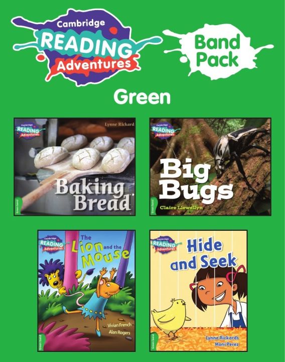 CAMBRIDGE READING ADVENTURES : GREEN (BAND PACK OF 8) BY DKTODAY | Lazada.co.th