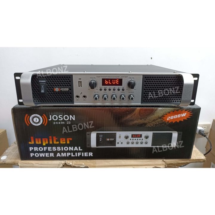 Joson Jupiter 2000Watts Professional Digital Powered Amplifier with USB ...